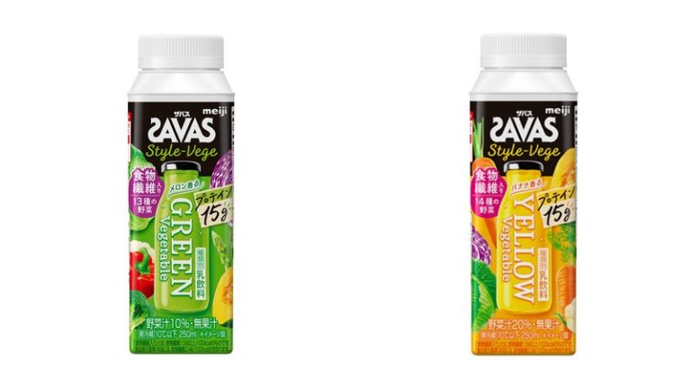 たんぱく質に加え食物繊維と野菜も摂れる！明治 ザバス 新作が11日コンビニで先行発売 | tokyo chips