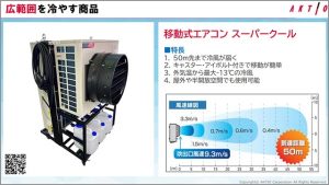 アクティオ AKTIO R7.6施行 改正労働安全衛生規則に対応した熱中症対策レンタル機材を拡充 建設現場からフェス祭り会場 学校 公共施設まで 冷気を届ける最新アイテム多彩 ...